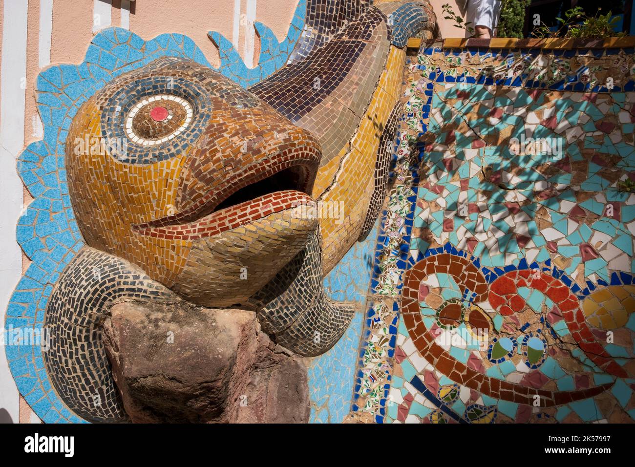 Spain, Catalonia, Costa Daurada, Montbrio del Camp, thermal baths of ...