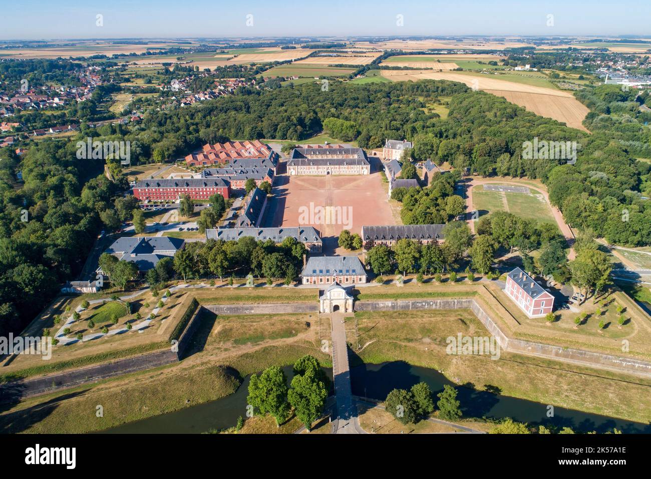 France, Pas de Calais, Arras, Vauban citadel built between 1668 and ...