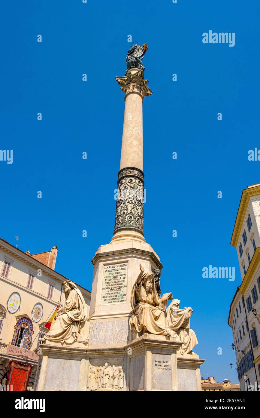 Italy, Latium, Rome, historical center listed as World Heritage by ...