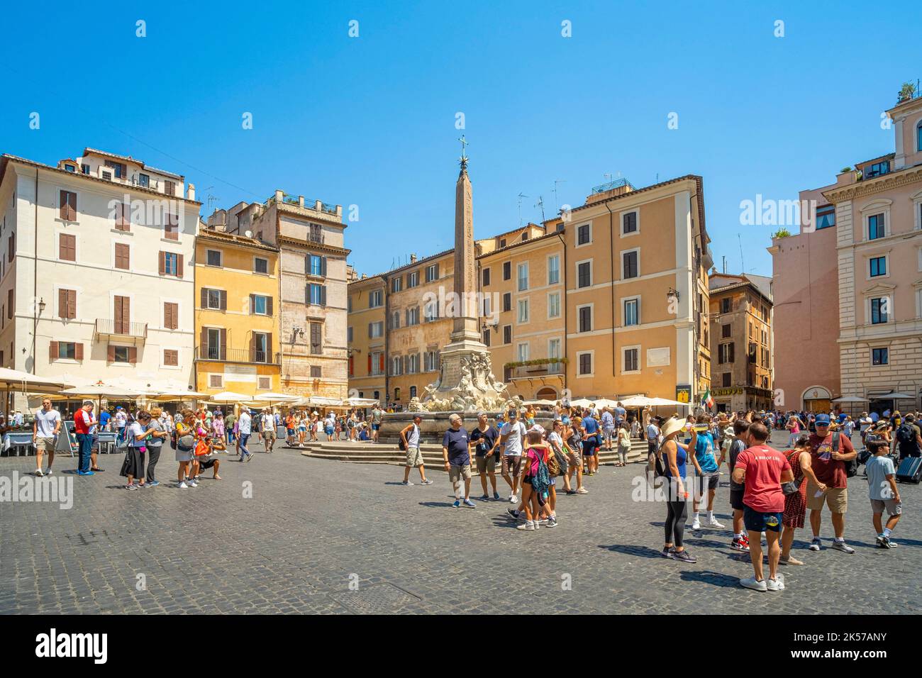 Italy, Latium, Rome, historical center listed as World Heritage by ...