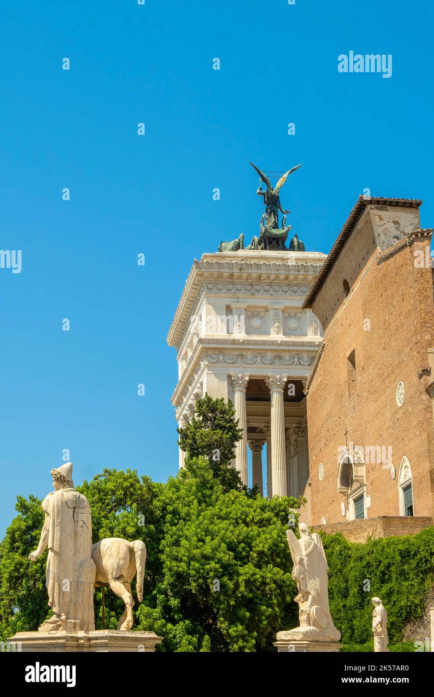 Italy, Latium, Rome, historical center listed as World Heritage by ...