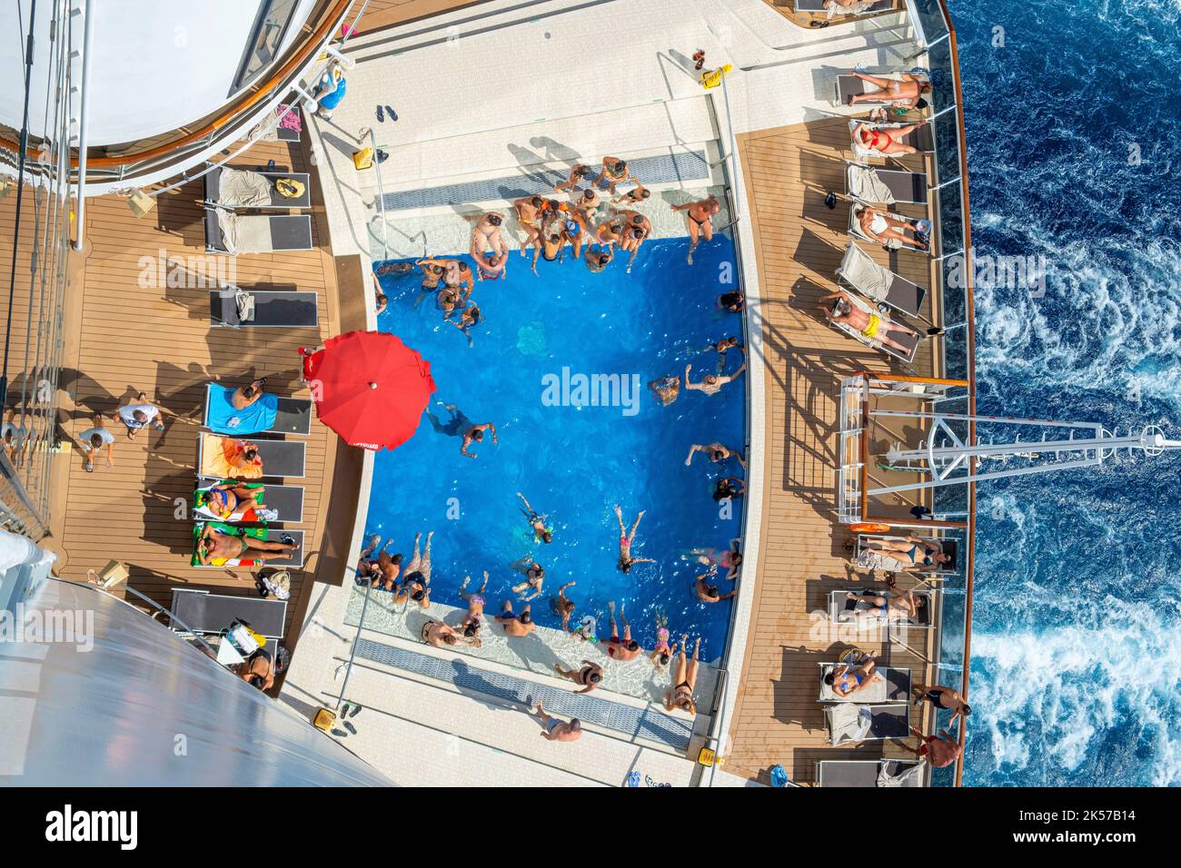 Italy, cruise ship MSC Seaside Stock Photo - Alamy