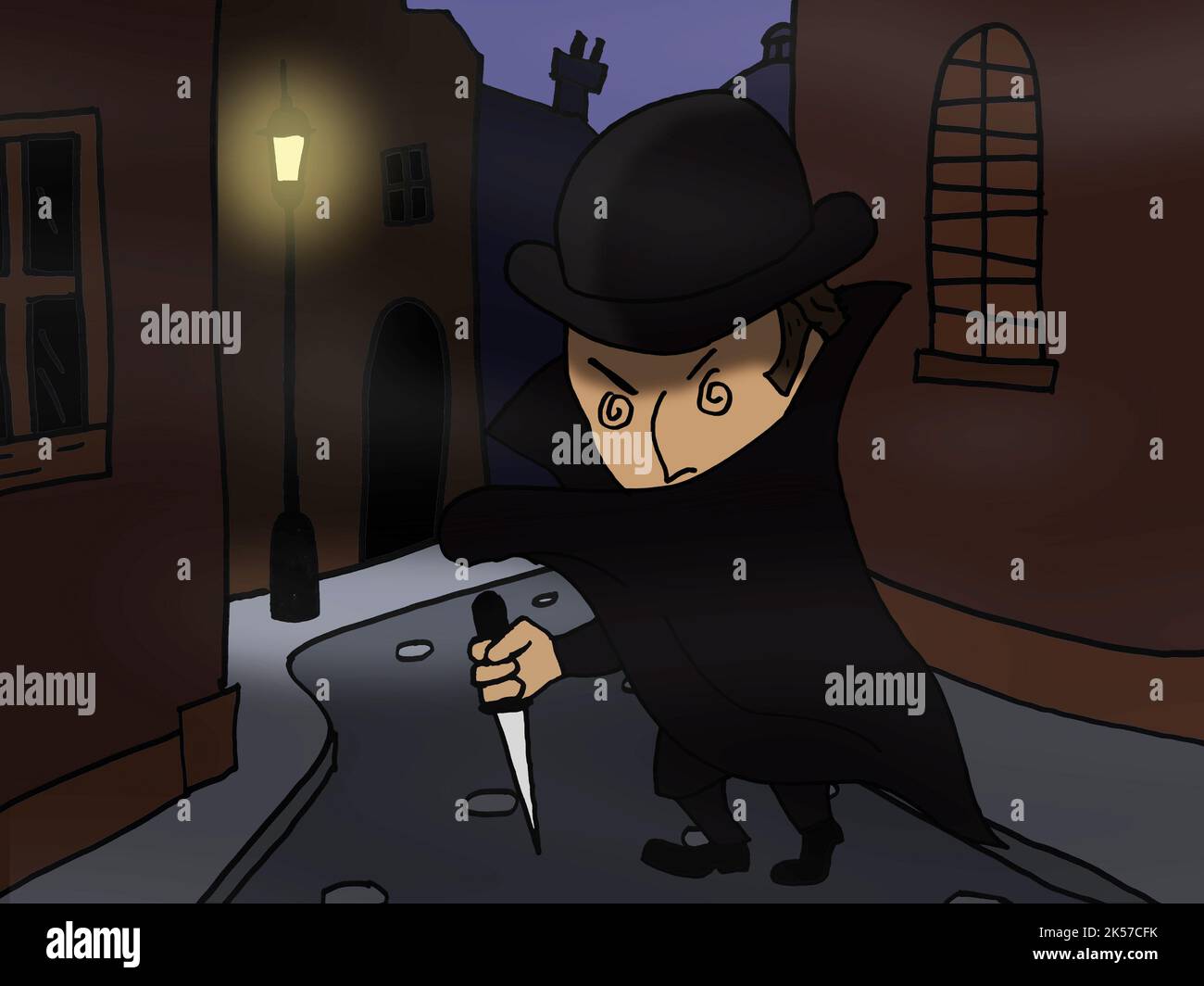 Victorian jack the ripper hi-res stock photography and images - Alamy