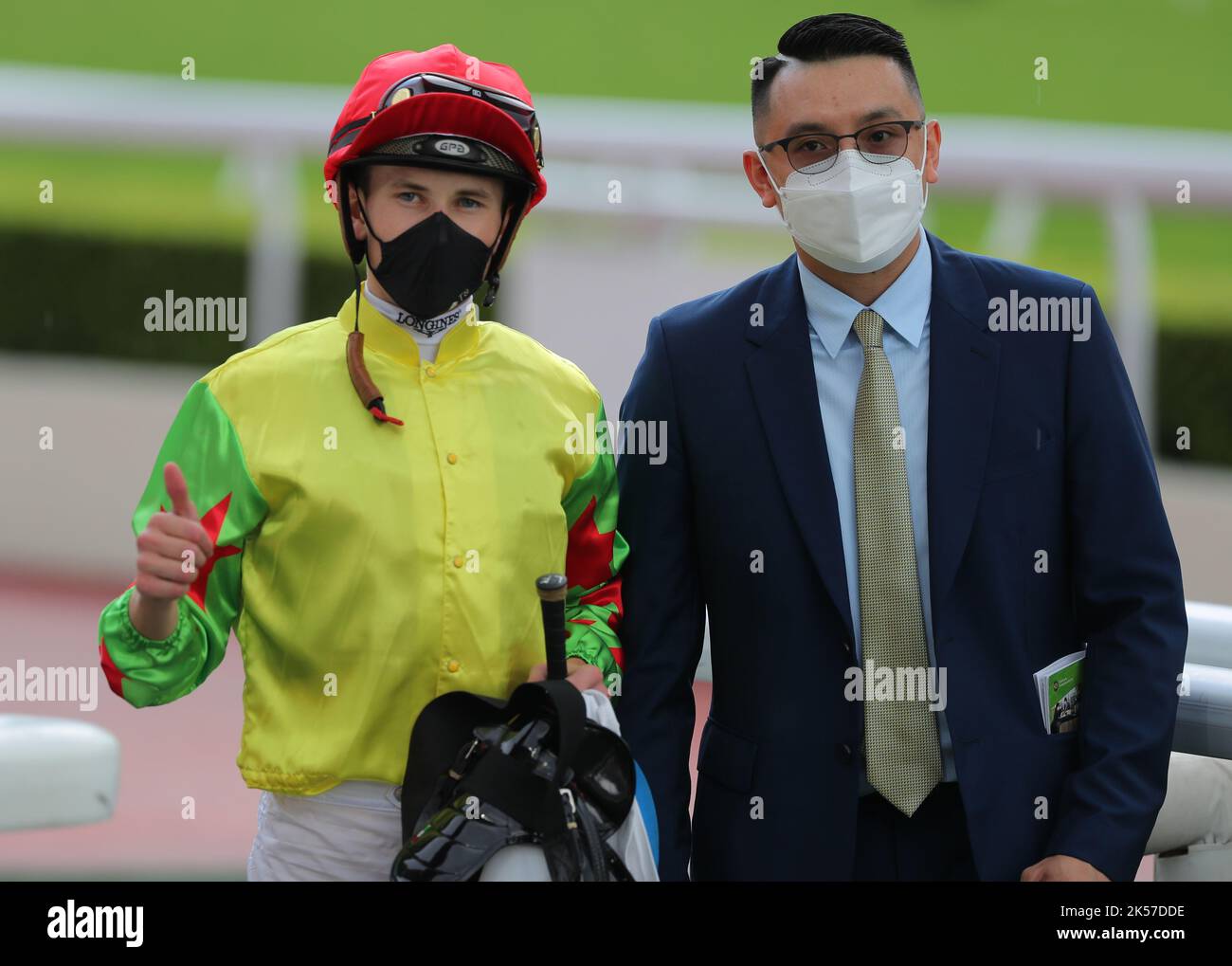 Race 6, HAPPY SHARING, ridden by Luke Ferraris, won the class 3 over ...