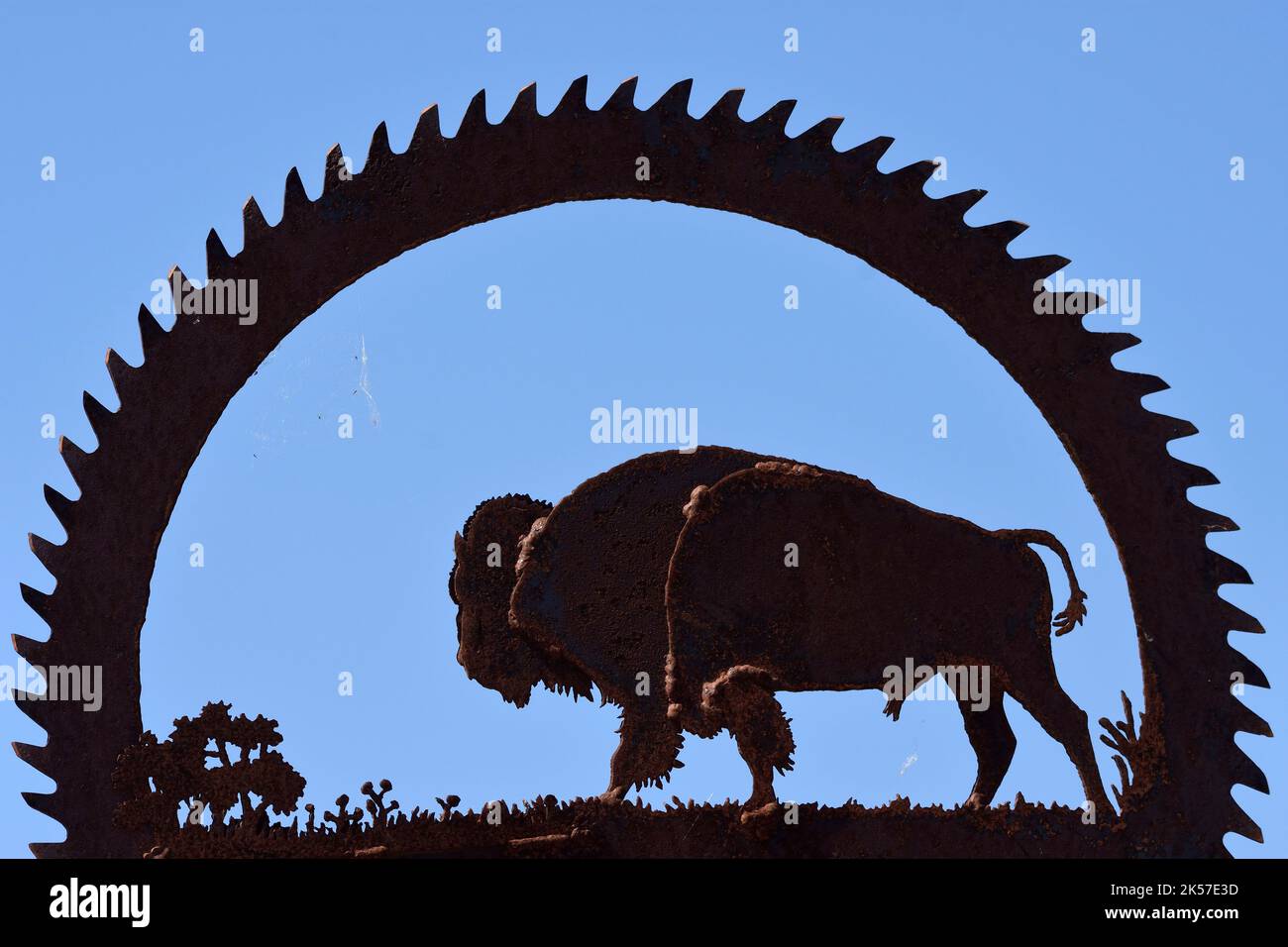 France, Moselle, Rhodes, Sainte Croix wildlife park, the New World ...