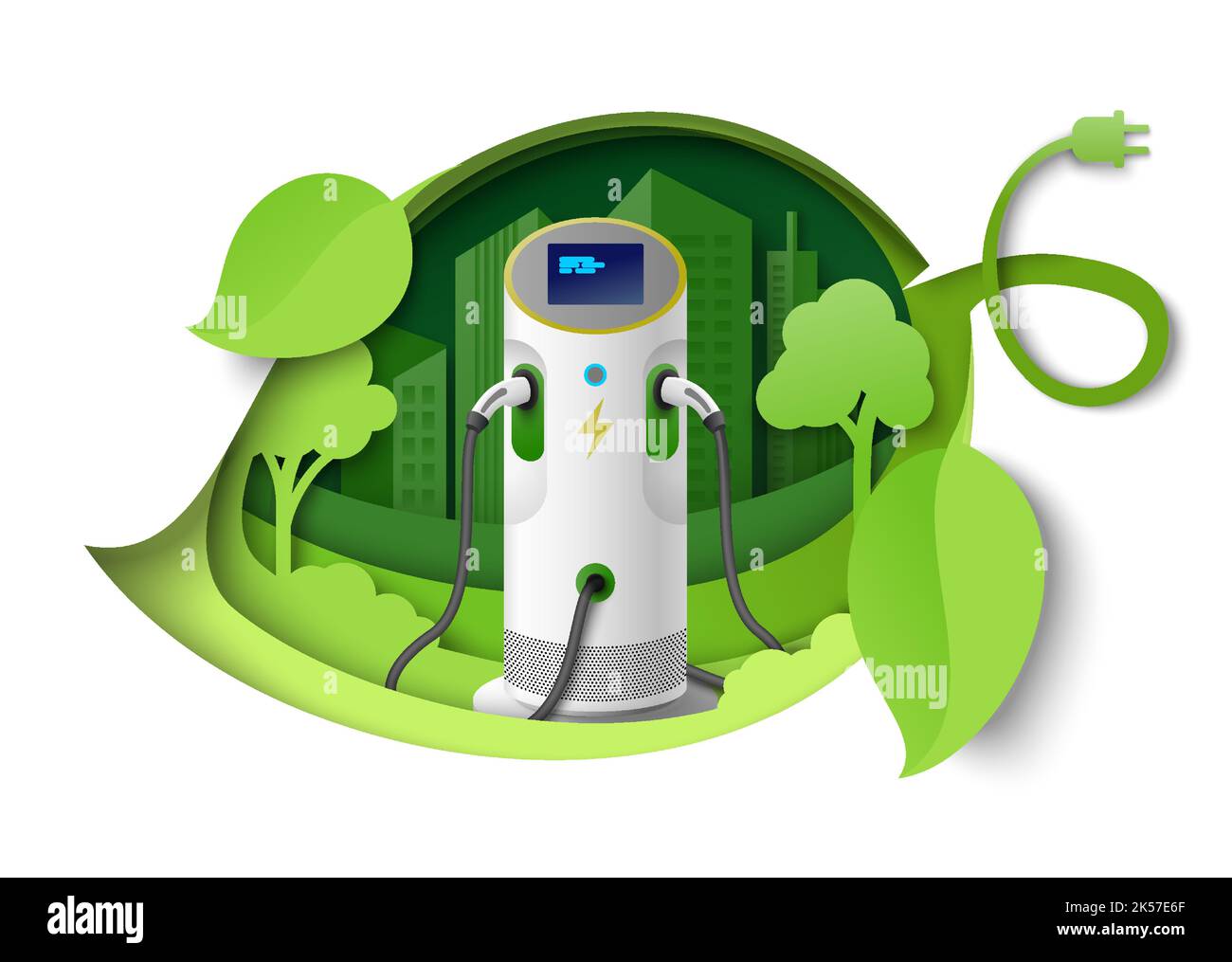 Supercharger station Stock Vector Images - Alamy