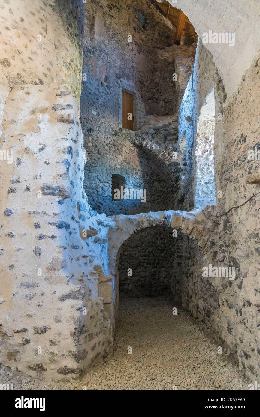 France, Hautes Alpes, Tallard, castle classified as Historic Monuments ...