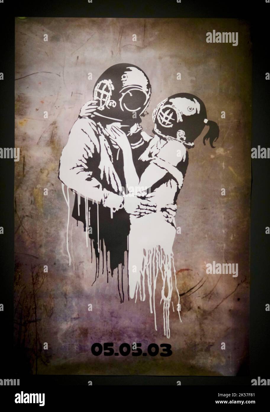 Portugal, North region, Porto, Banksy, Genius or Vandal exhibition at ...