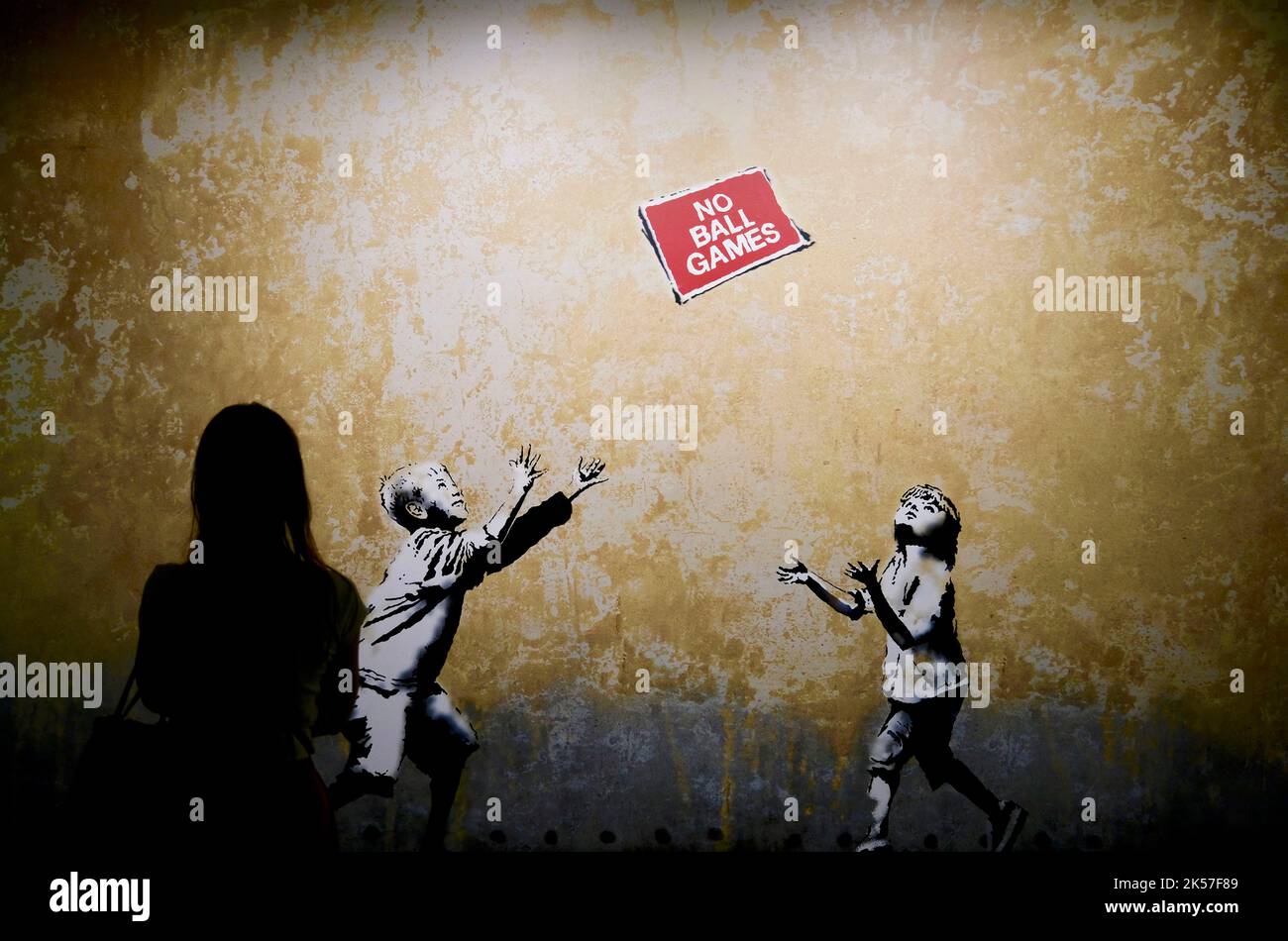 Banksy No Ball Games