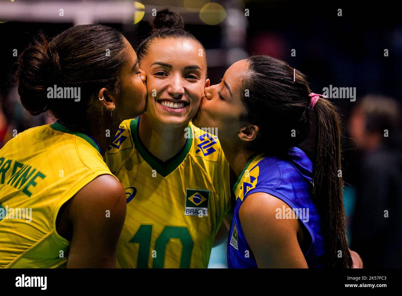 ROTTERDAM, NETHERLANDS - OCTOBER 6: Lorenne Geraldo Teixeira of Brazil ...