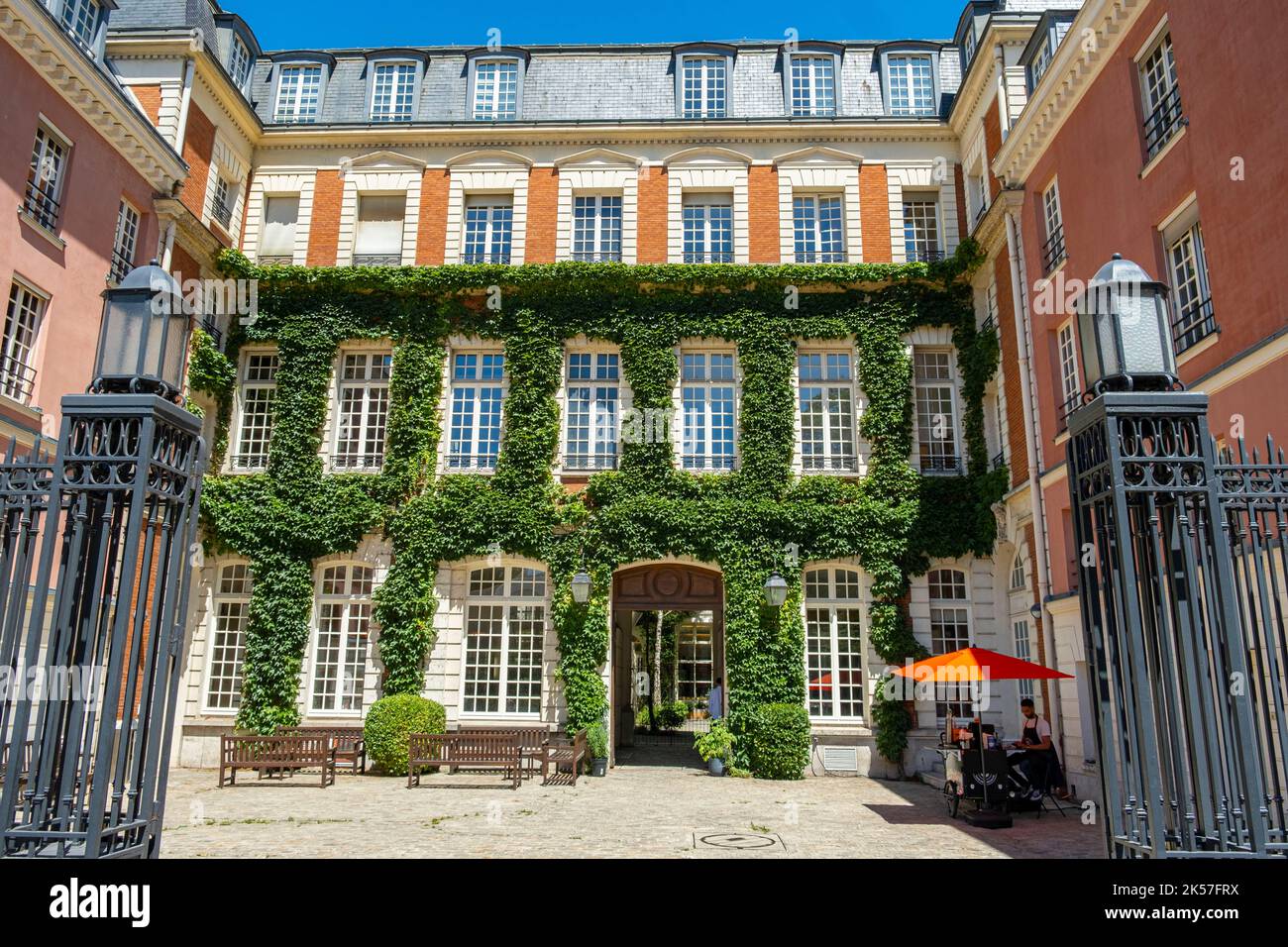 France, Paris, Marais district, German Historical Institute Stock Photo ...