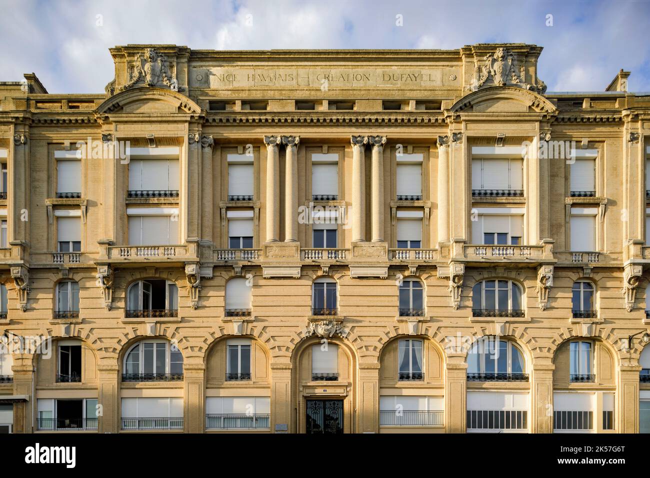 France, Seine-Maritime, Sainte-Adresse, near Le Havre, Nice-Havrais ...