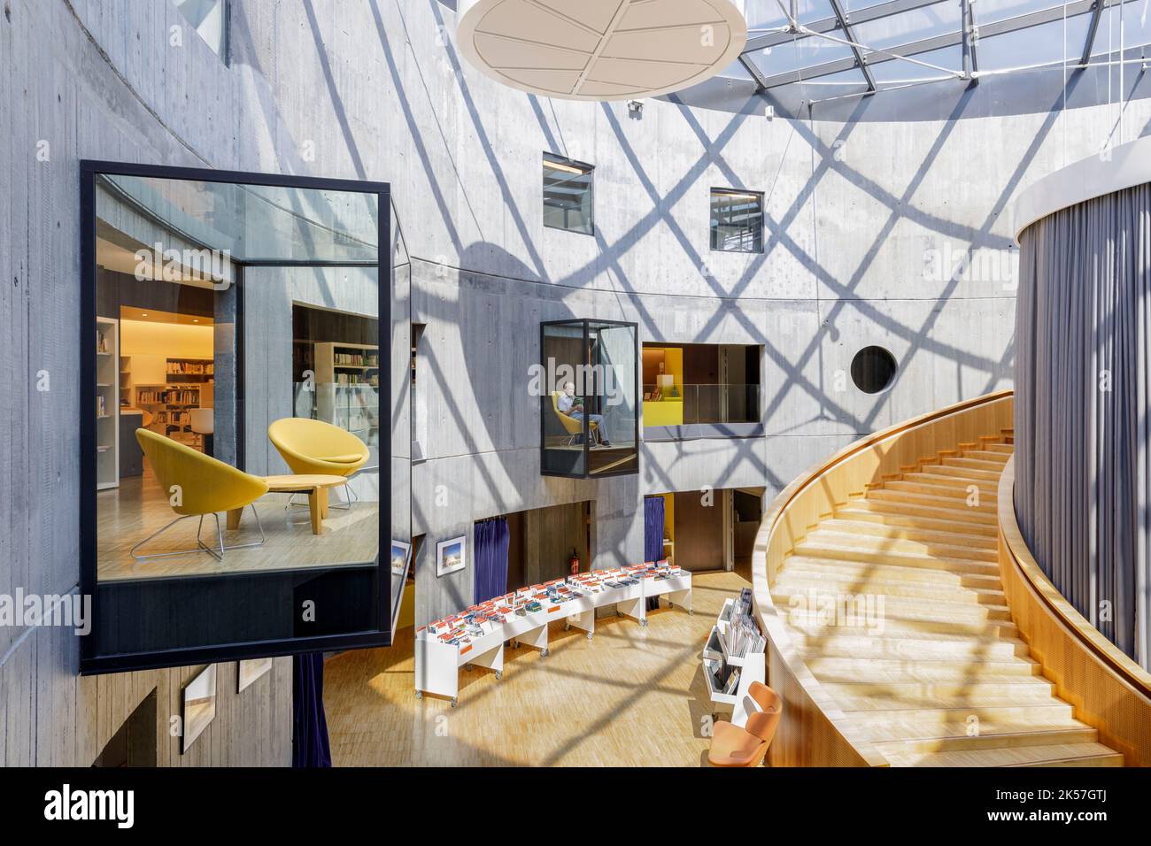 France, Seine-Maritime, Le Havre, city center listed as a UNESCO World ...