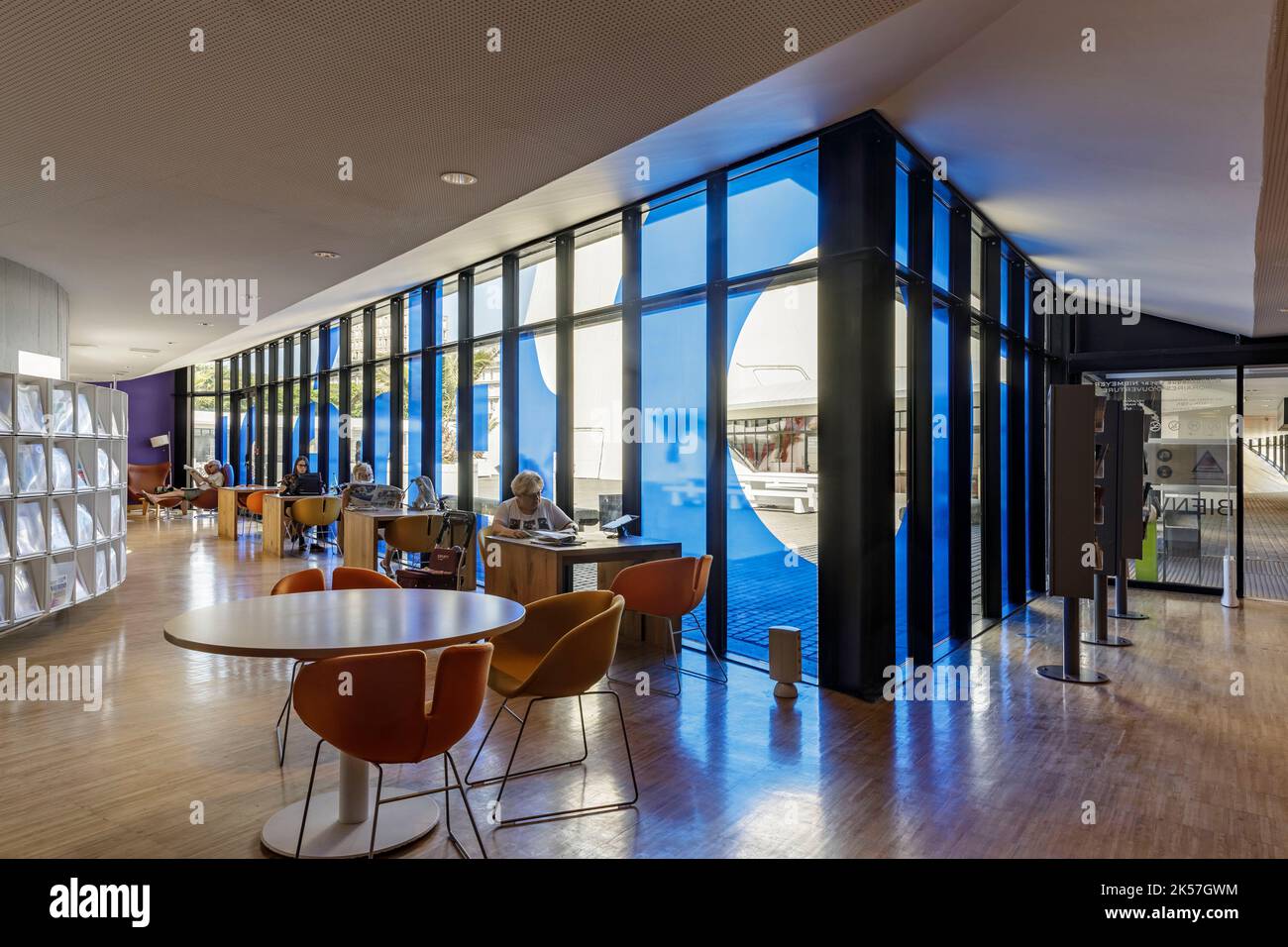 France, Seine-Maritime, Le Havre, city center listed as a UNESCO World ...