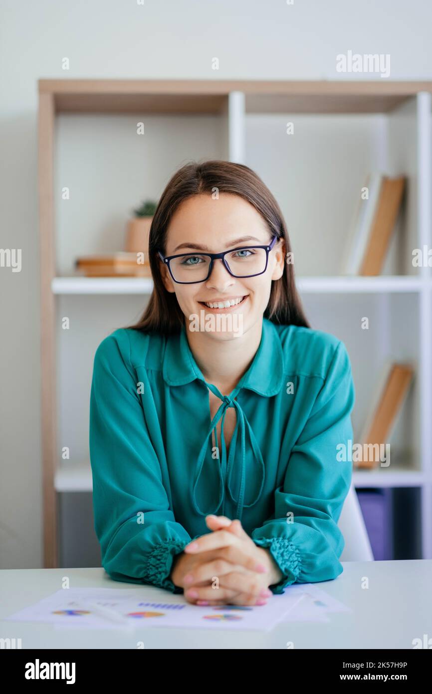 Successful business woman. Professional career. Female leadership ...