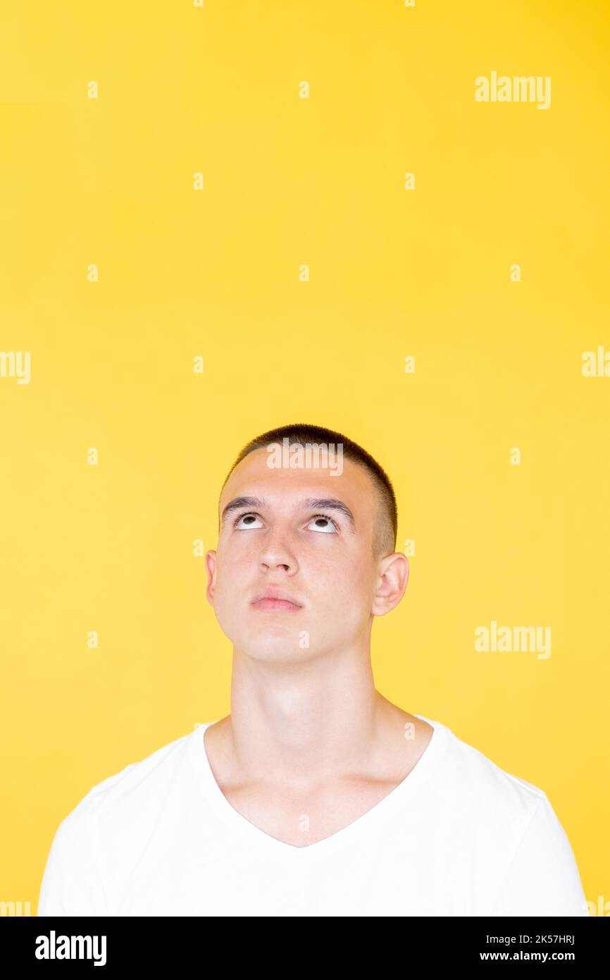 good idea awaiting man mental work considering Stock Photo - Alamy