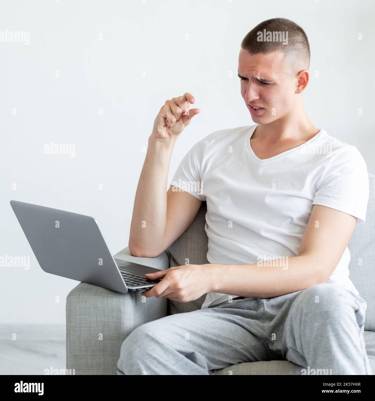 White man begging hi-res stock photography and images - Alamy