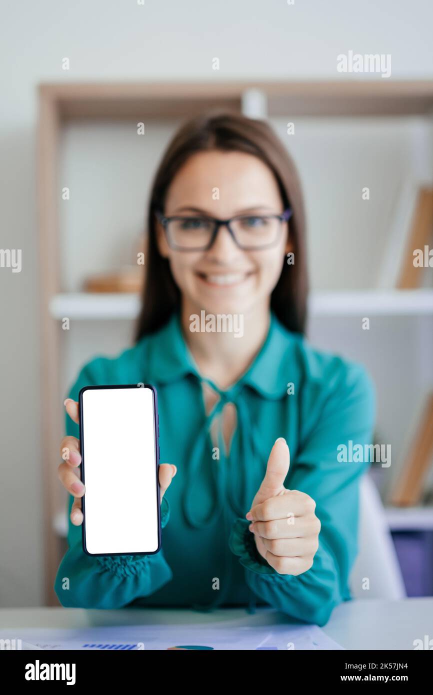 Mobile banking. App advertising. Business technology. Satisfied client ...