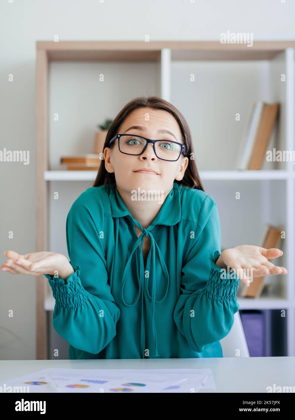 Clueless shrug. Oops apology. Whatever gesture. Confused indifferent ...