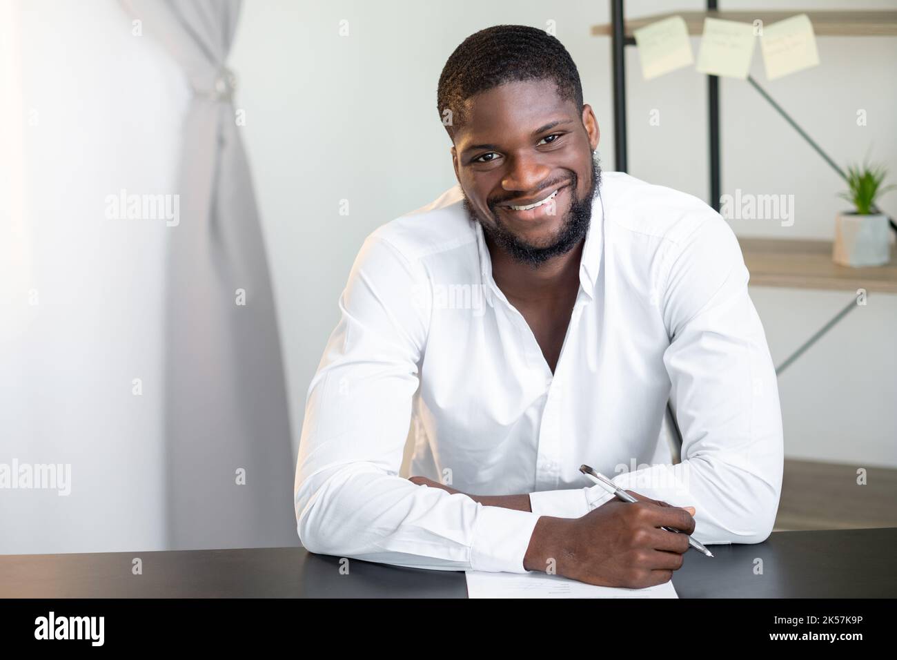 Successful business man. Professional career. Leadership confidence ...