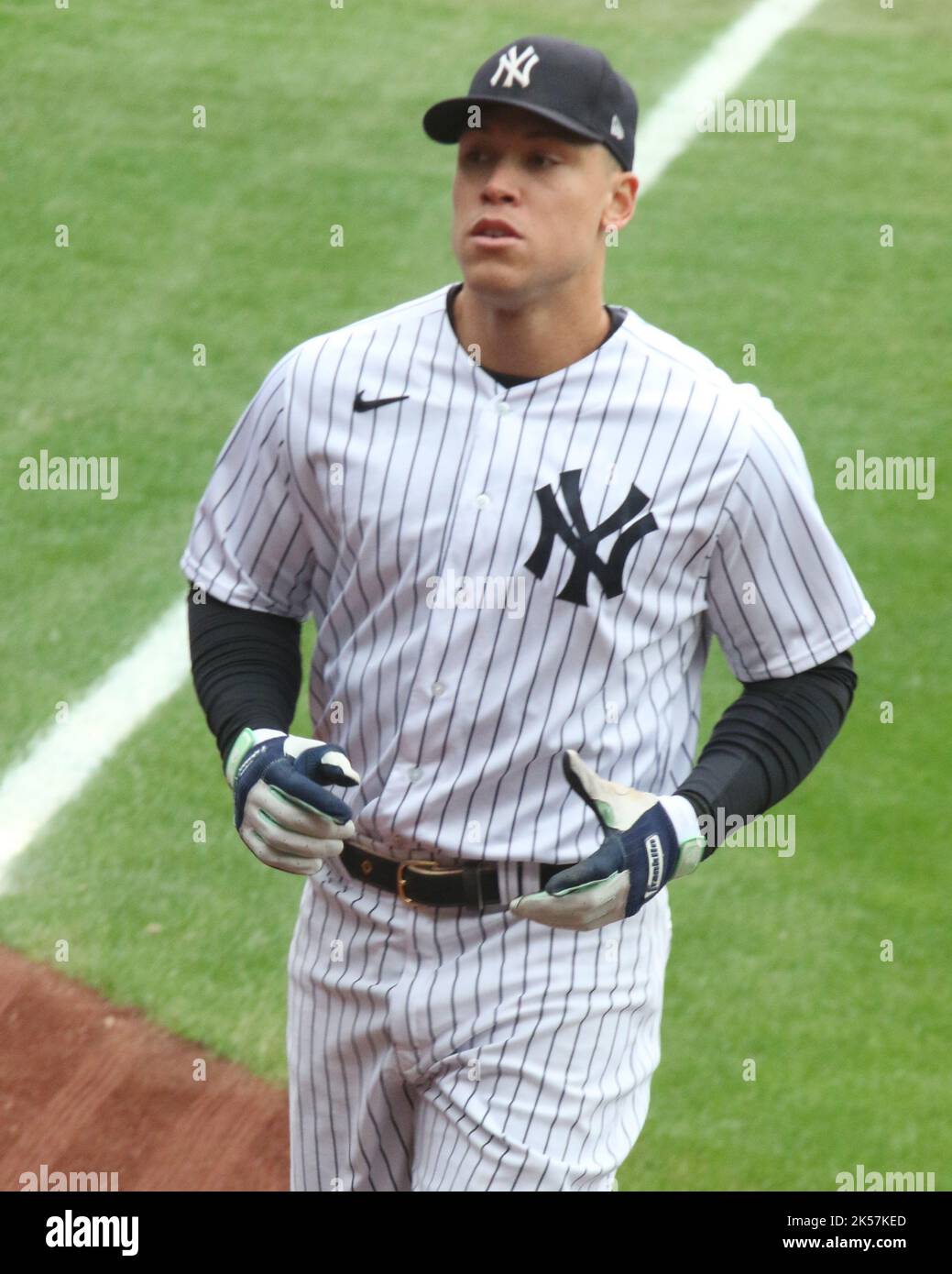 October 2, 2022 Aaron Judge during last regular season baseball game at ...