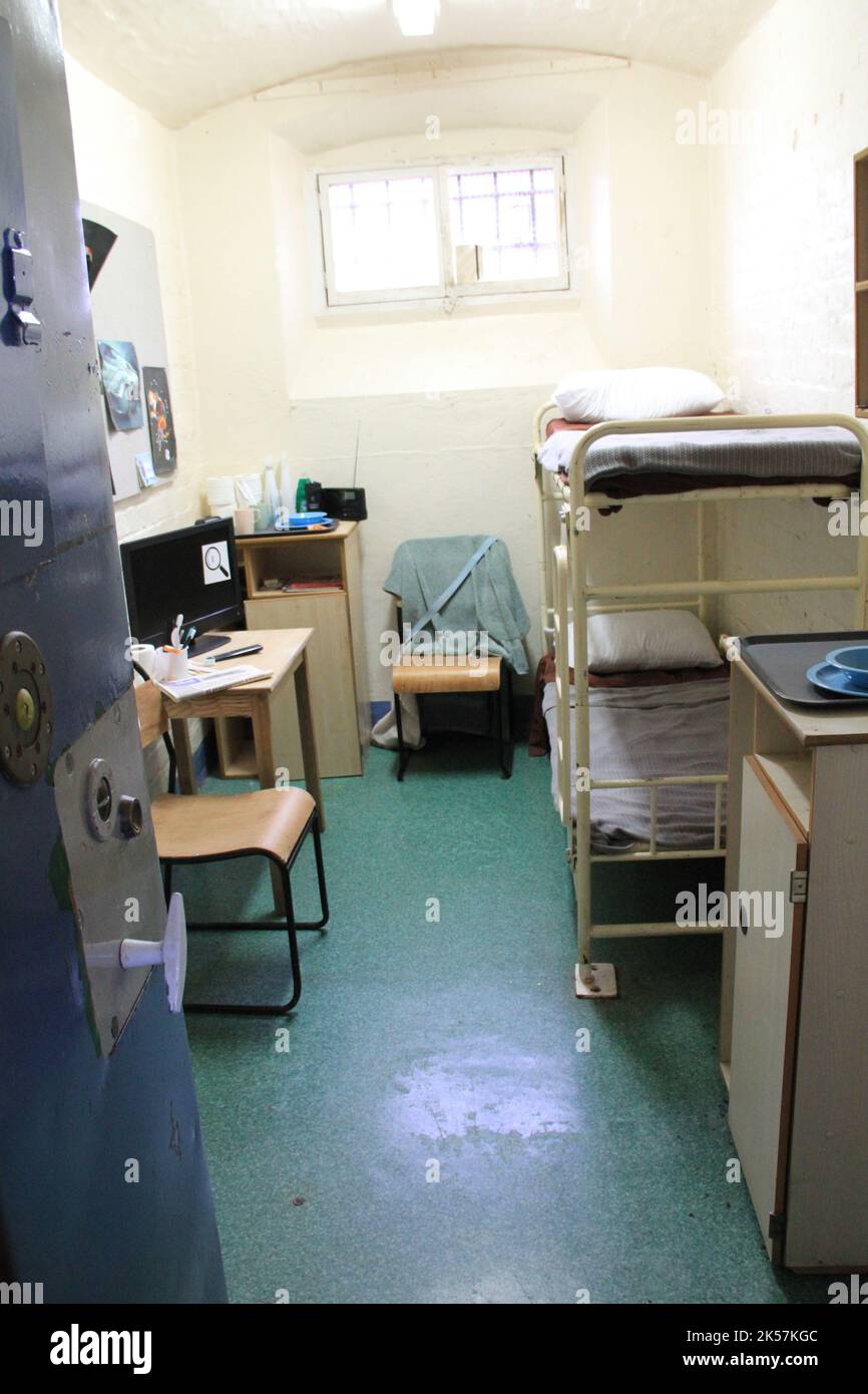 Victorian prisoners in cells hi-res stock photography and images - Alamy