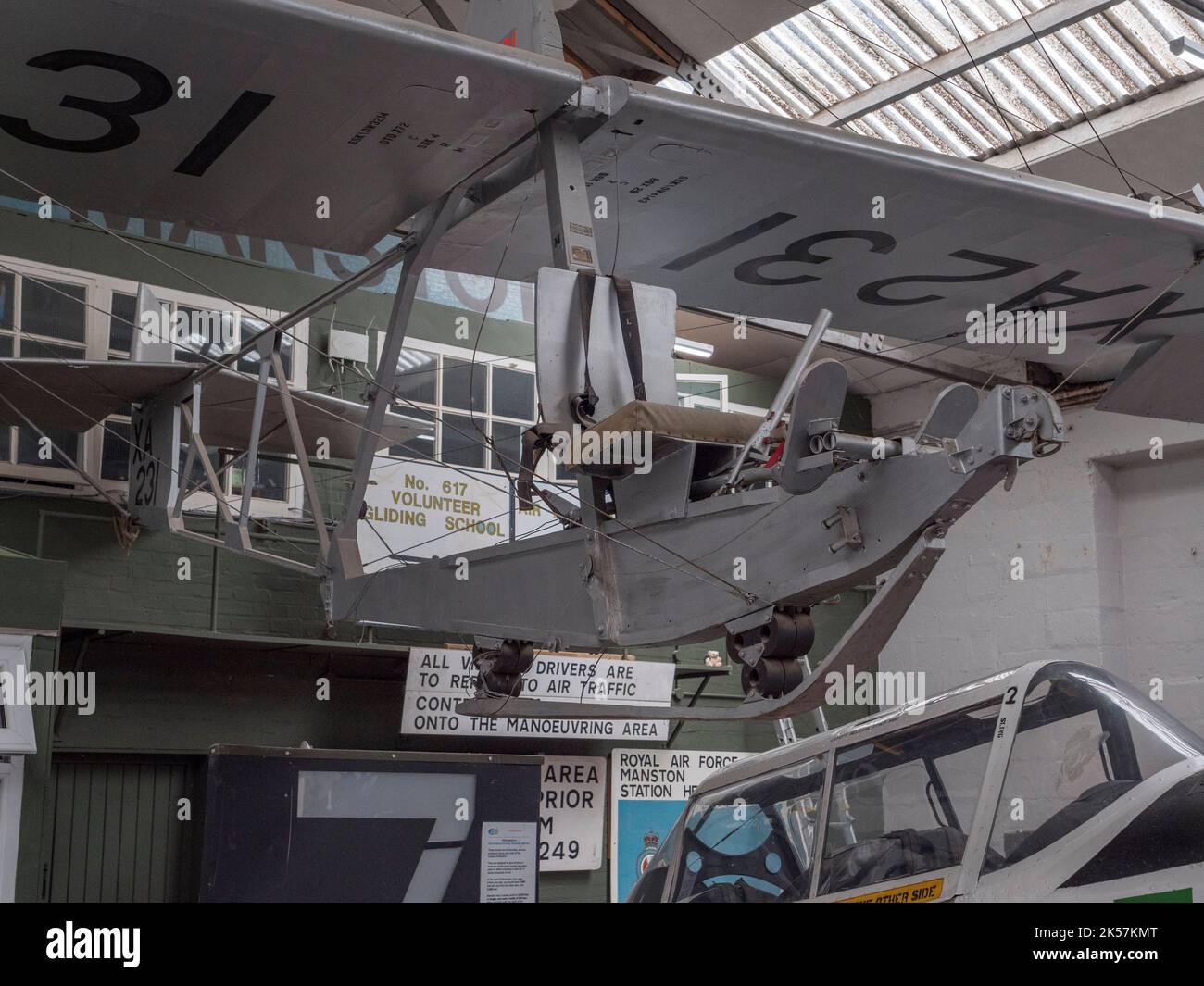 A Grasshopper TX Mk 1 (XA-231), a very basic training glider based on ...