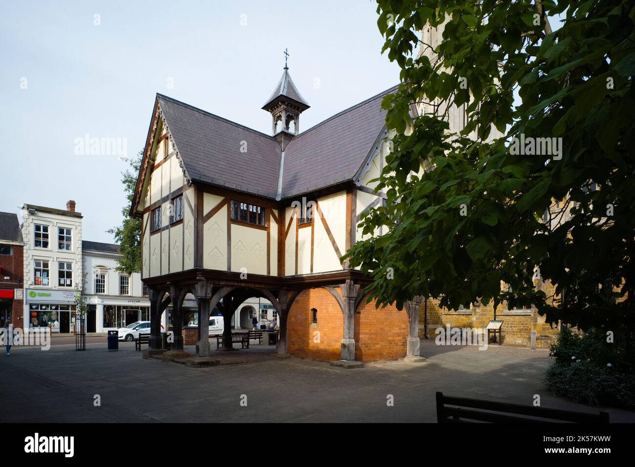 The Old Grammar School building in the centre of Market Harborough was ...