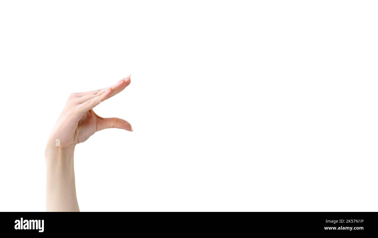 Learning gesture Cut Out Stock Images & Pictures - Alamy