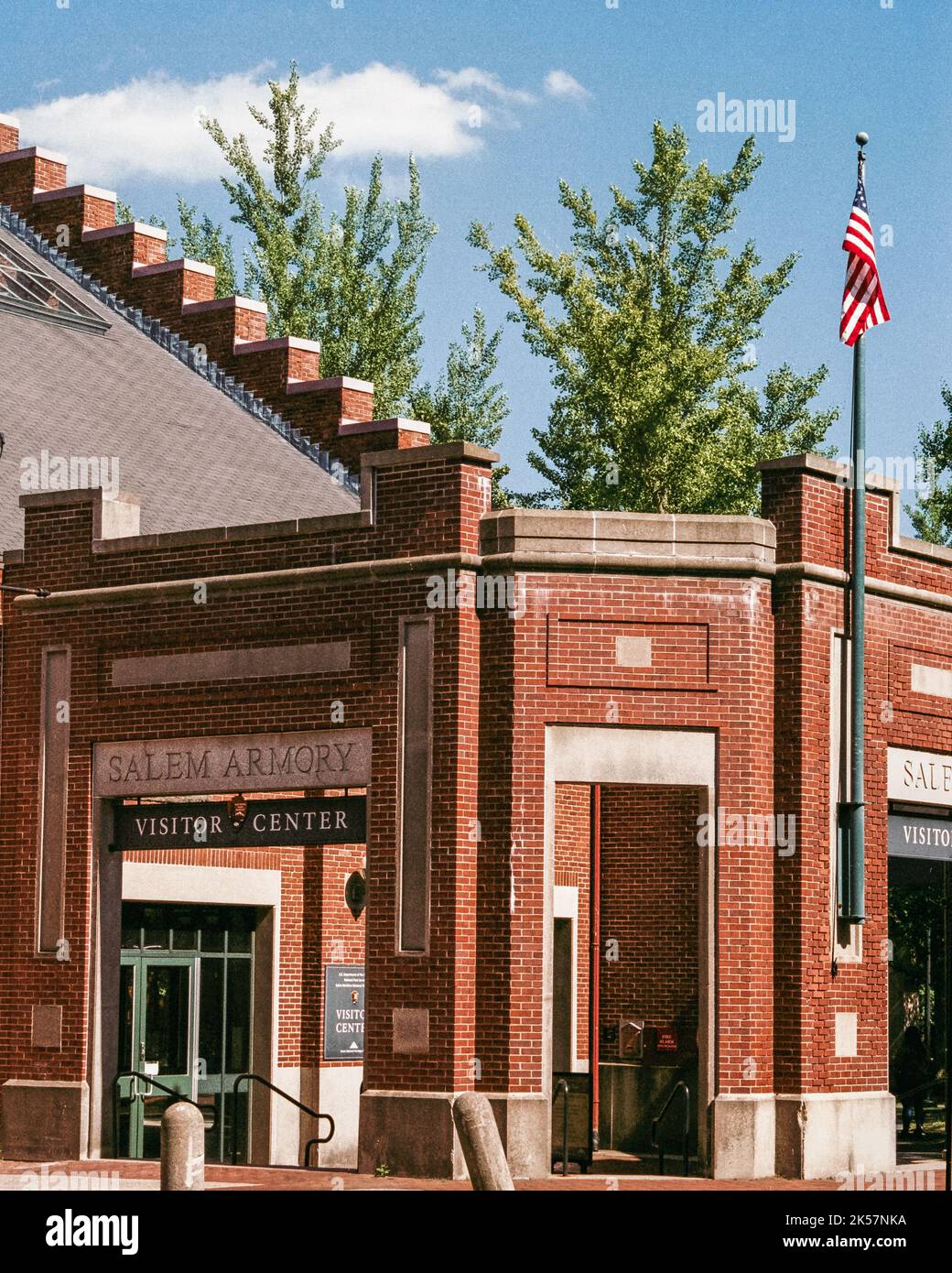 A classic brick armory converted into the Salem Visitors Center in ...