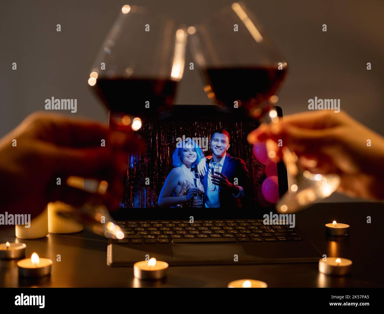Virtual greeting hi-res stock photography and images - Alamy