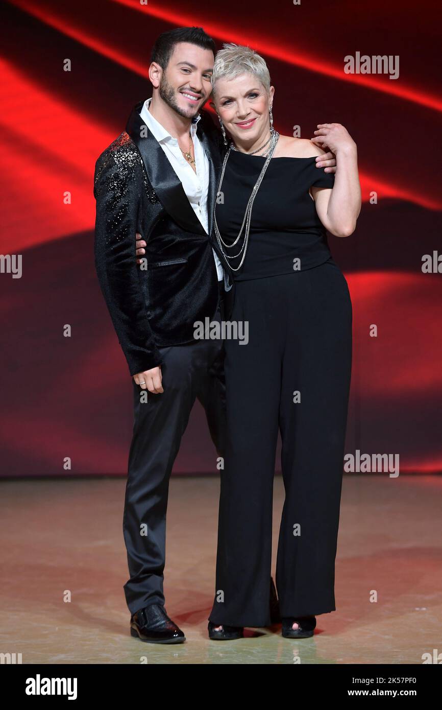 Rome, Italy. 06th Oct, 2022. Rosanna Banfi (l) and Simone Casula (r ...