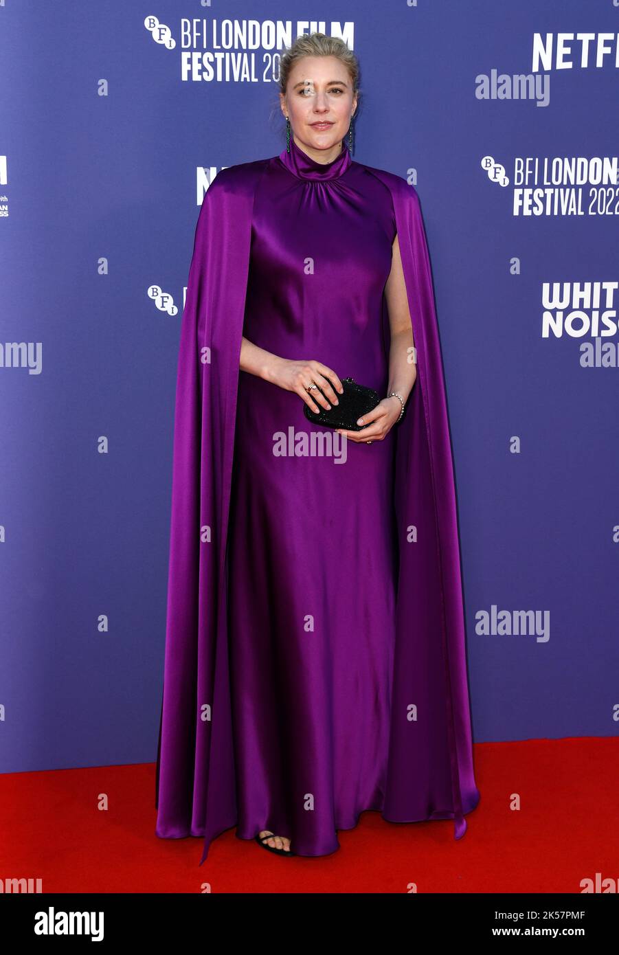 October 6th, 2022. London, UK. Greta Gerwig arriving at the BFI London ...