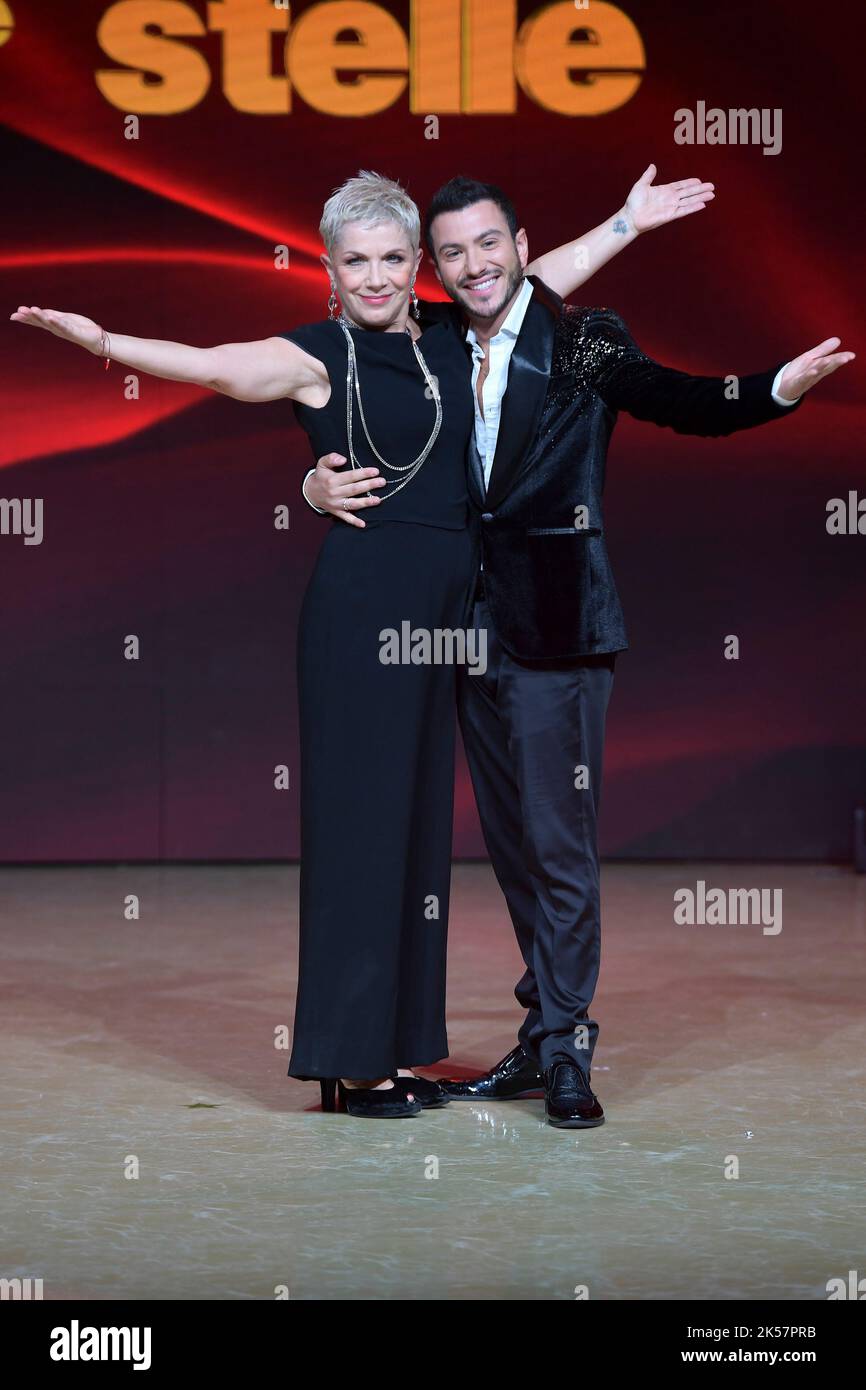 Rome, Italy. 06th Oct, 2022. Rosanna Banfi (l) and Simone Casula (r ...