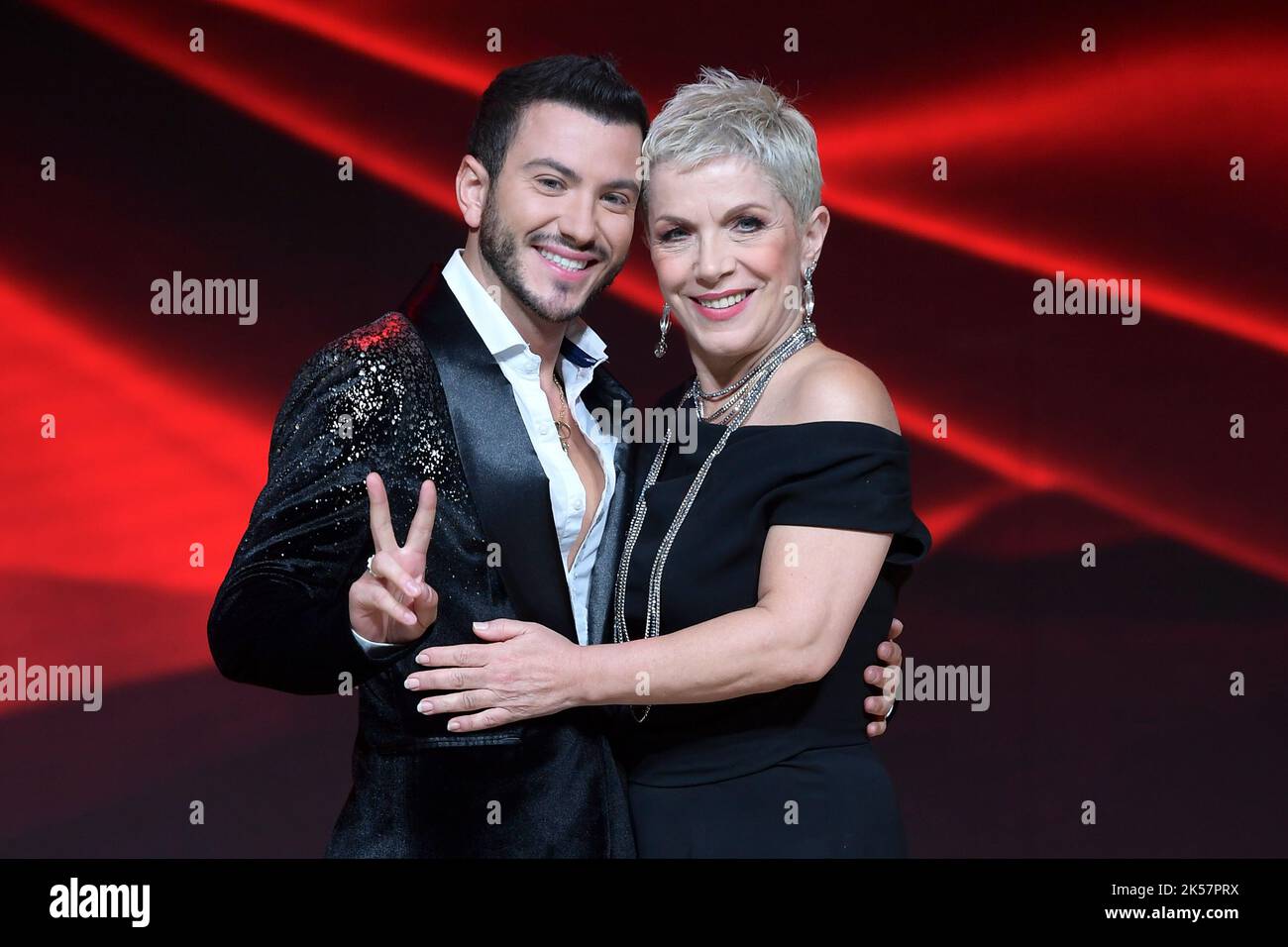 Rome, Italy. 06th Oct, 2022. Rosanna Banfi (l) and Simone Casula (r ...