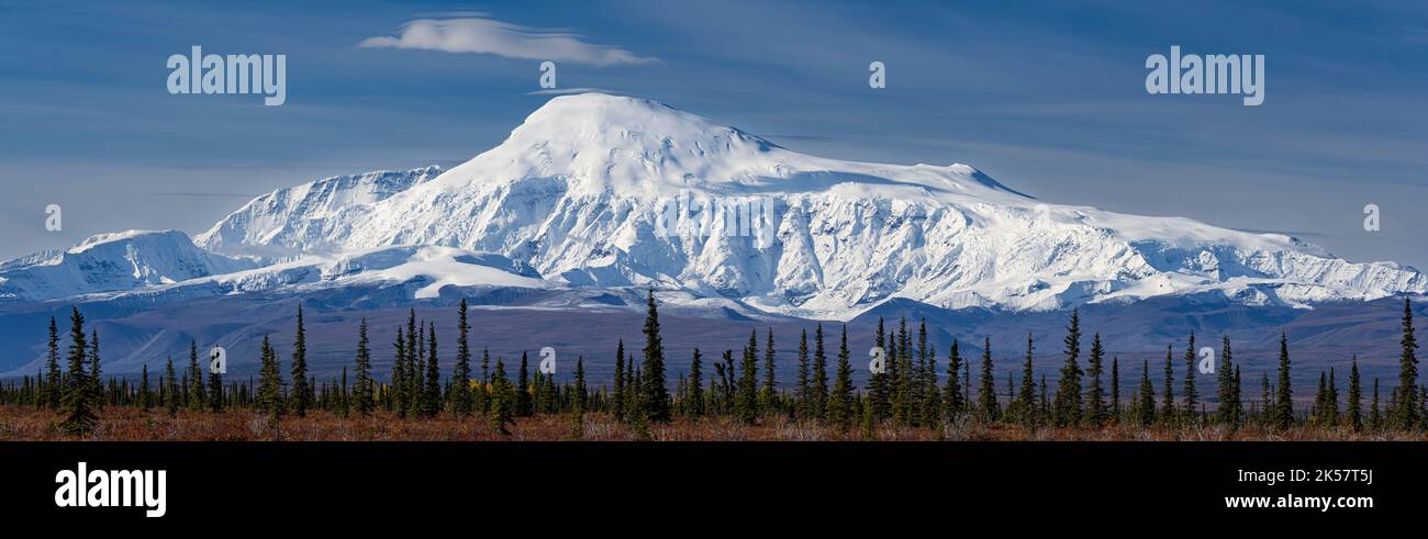 Mount Sanford in Wrangell-St. Elias National Park and Preserve in ...