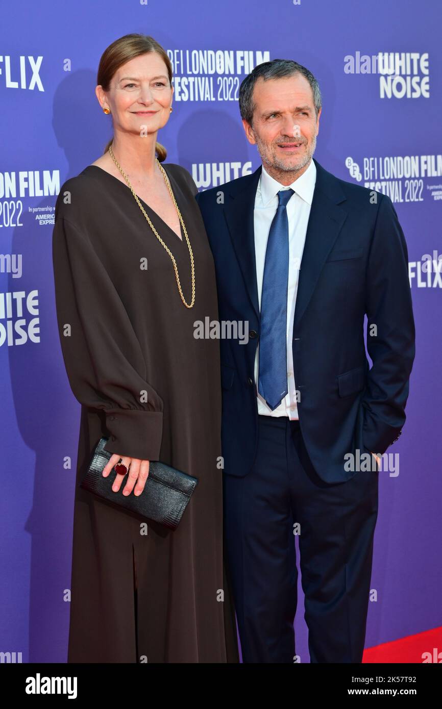 London, UK - 6th October 2022. Rose Uniacke and David Heyman Arrive ...