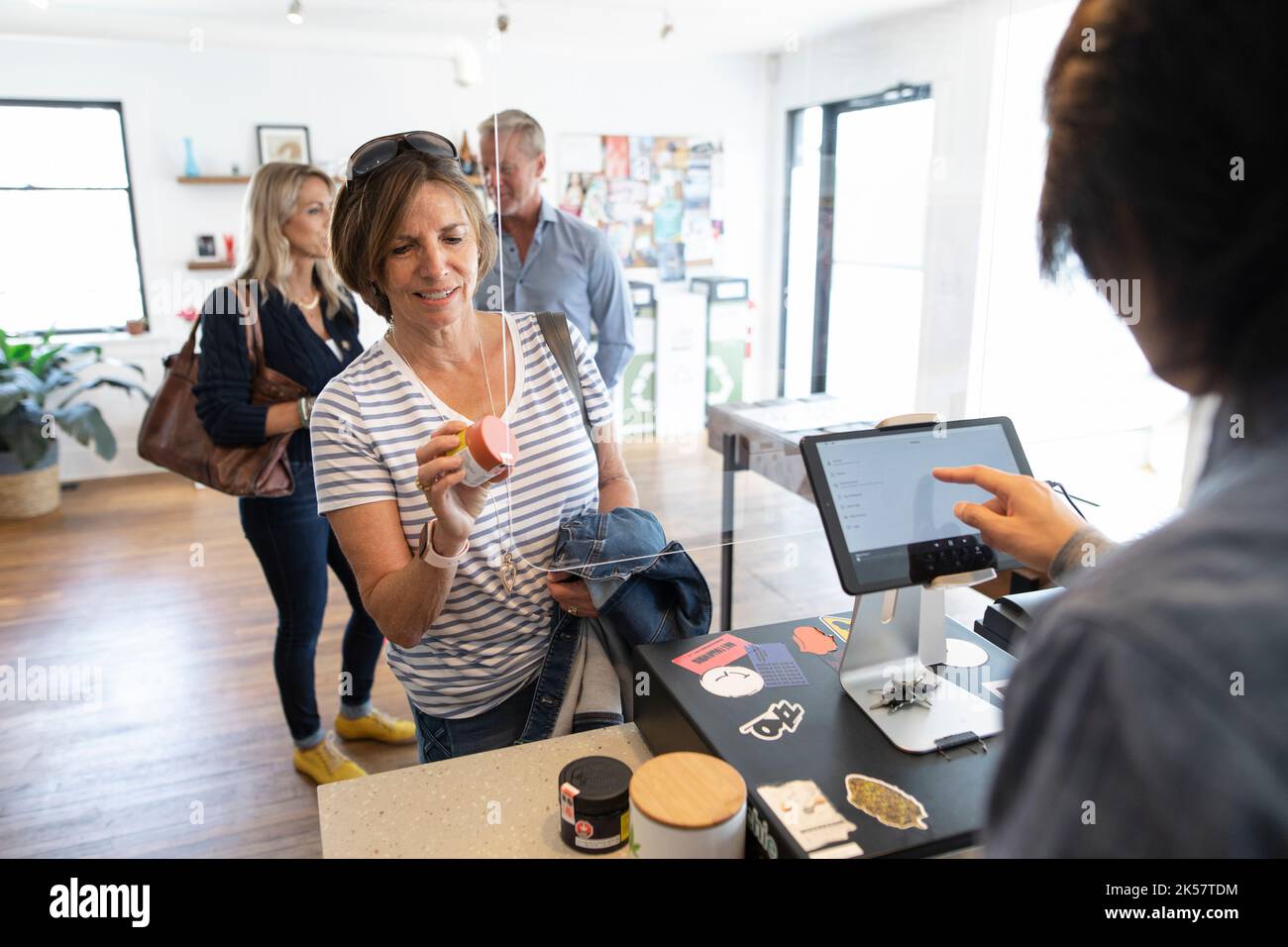 Cannabis dispensary counter hi-res stock photography and images - Alamy