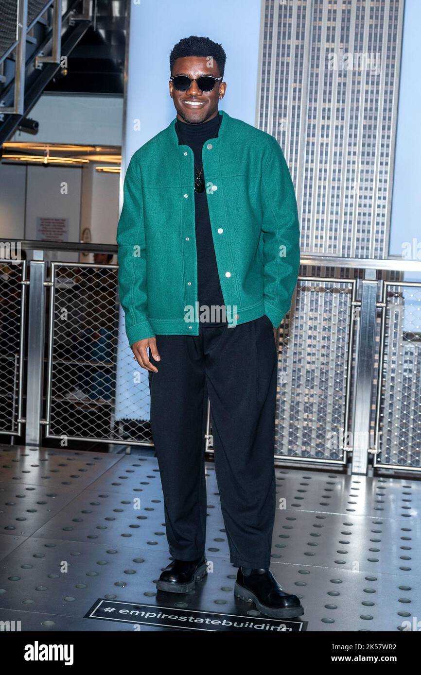 New York, NY, USA. 6th Oct, 2022. Chibuikem Uche at the Cast Members Celebration of the Premiere ...