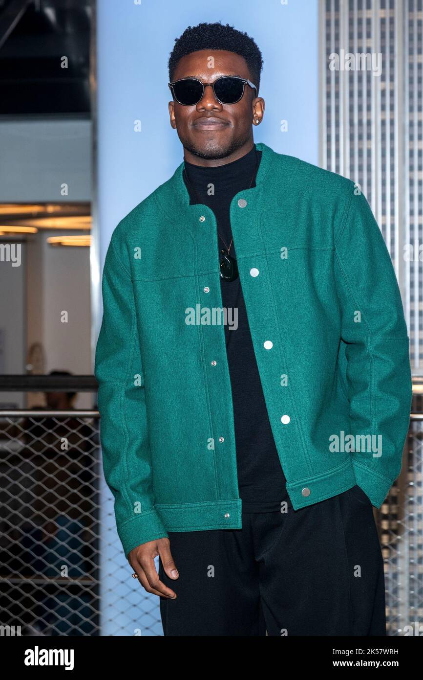 New York, NY, USA. 6th Oct, 2022. Chibuikem Uche at the Cast Members ...