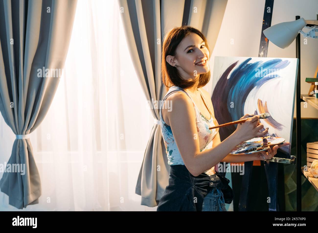 Painting with passion hi-res stock photography and images - Alamy