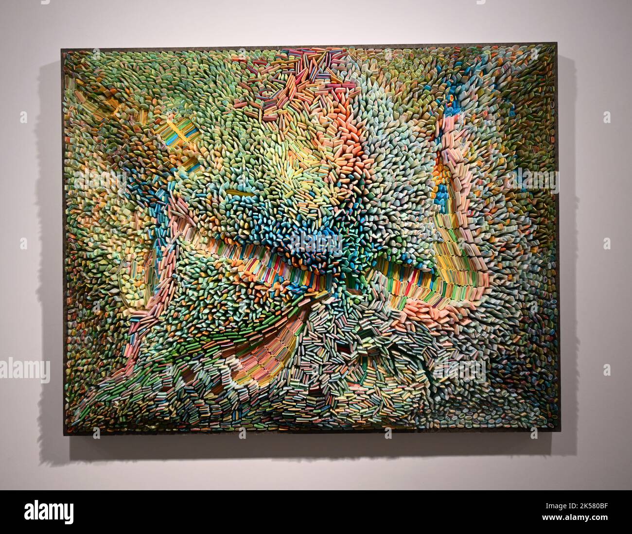 Ilhwa Kim (b.1967 in South Korea) creates works that are composed of ...