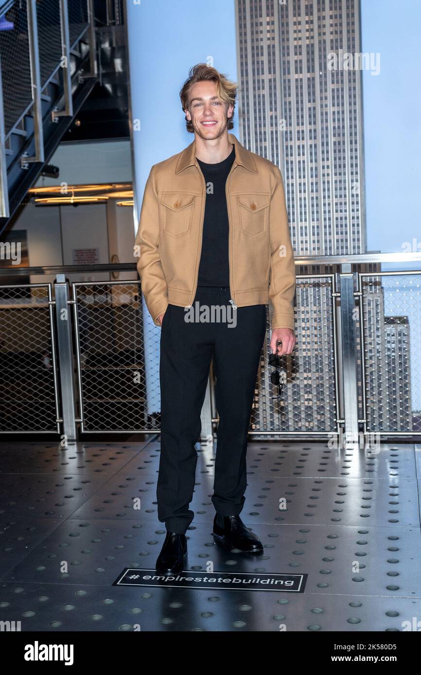 New York, NY, USA. 6th Oct, 2022. Cooper van Grootel at the Cast Members Celebration of the ...
