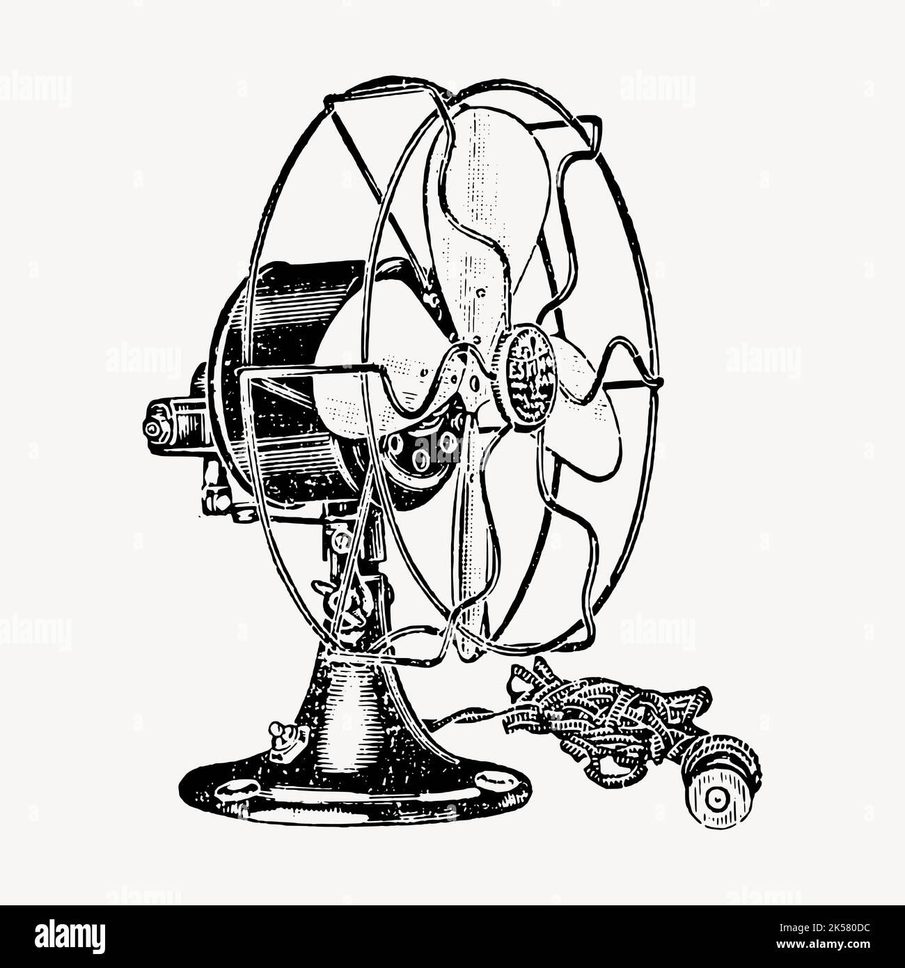 Fan Blowing Clipart