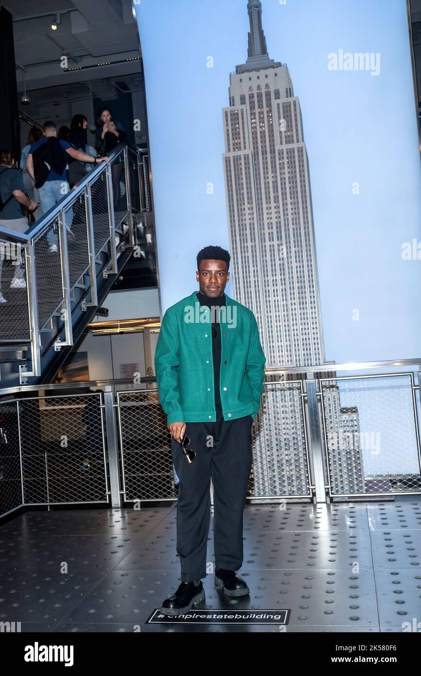New York, NY, USA. 6th Oct, 2022. Chibuikem Uche at the Cast Members ...