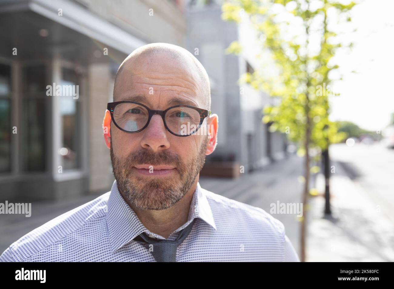 Bald shaved hi-res stock photography and images - Alamy