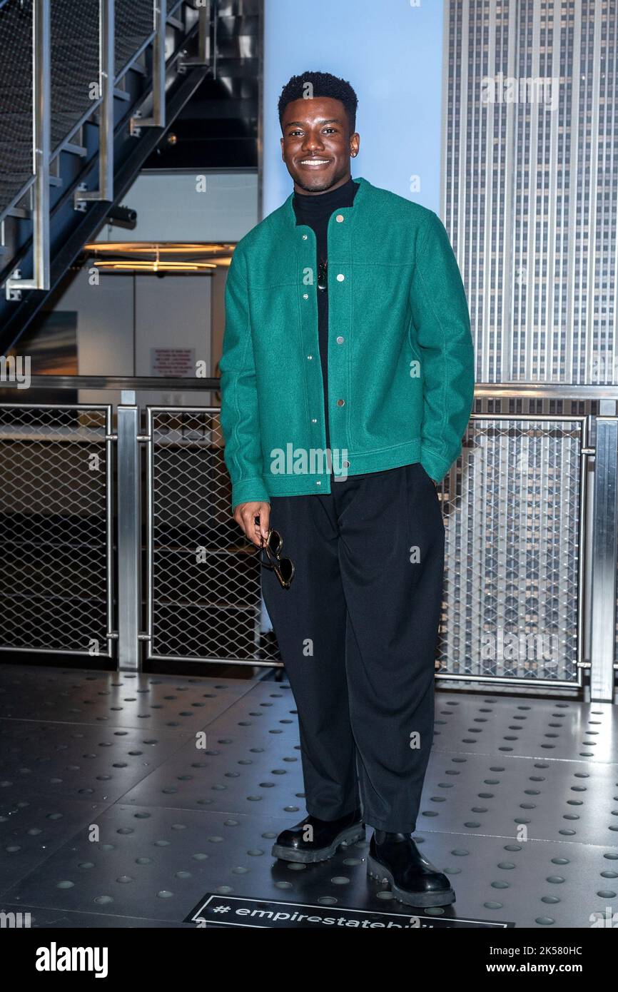 New York, NY, USA. 6th Oct, 2022. Chibuikem Uche at the Cast Members ...