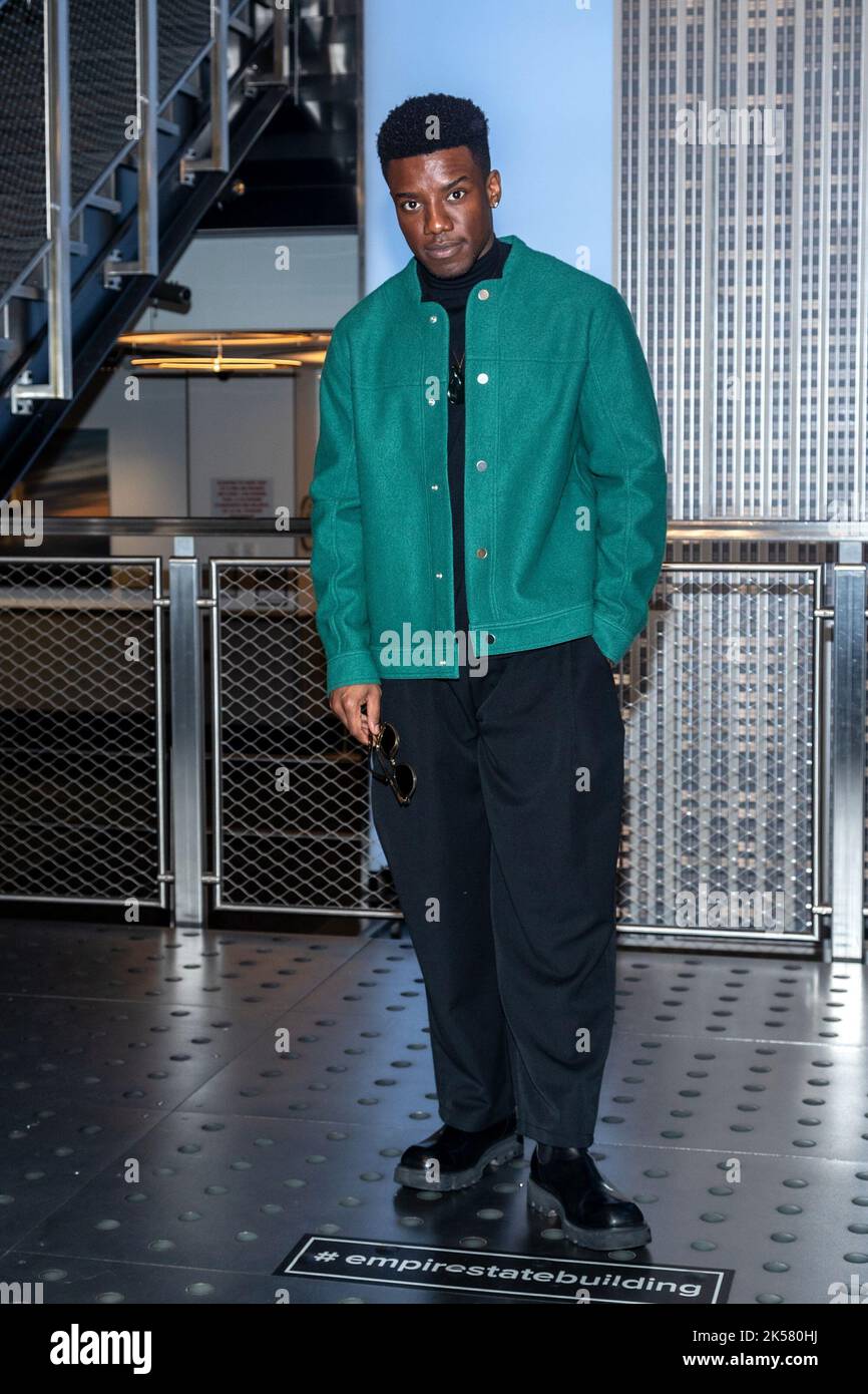 New York, NY, USA. 6th Oct, 2022. Chibuikem Uche at the Cast Members ...