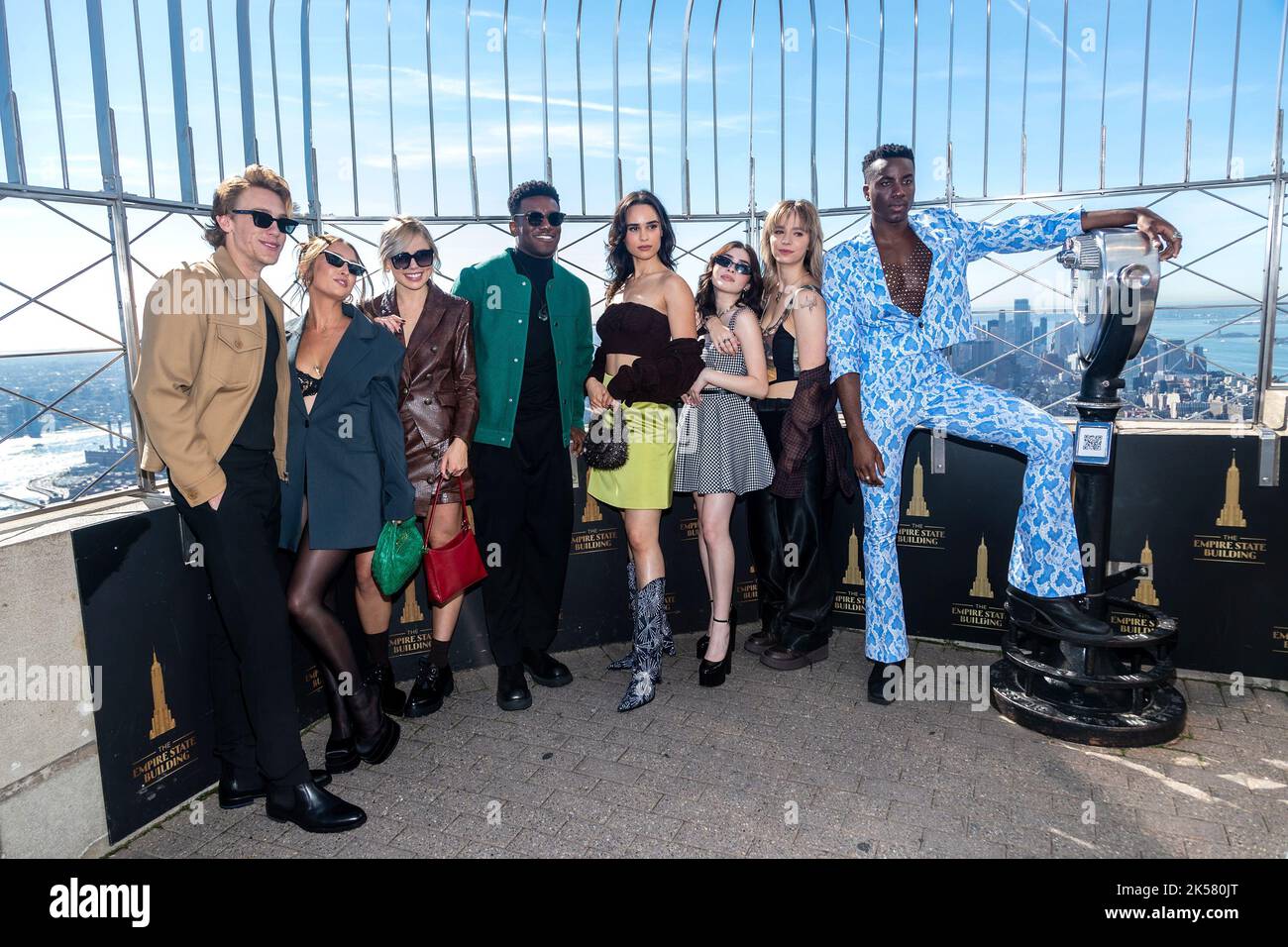 New York, NY, USA. 6th Oct, 2022. Cooper van Grootel, Sara Thompson ...