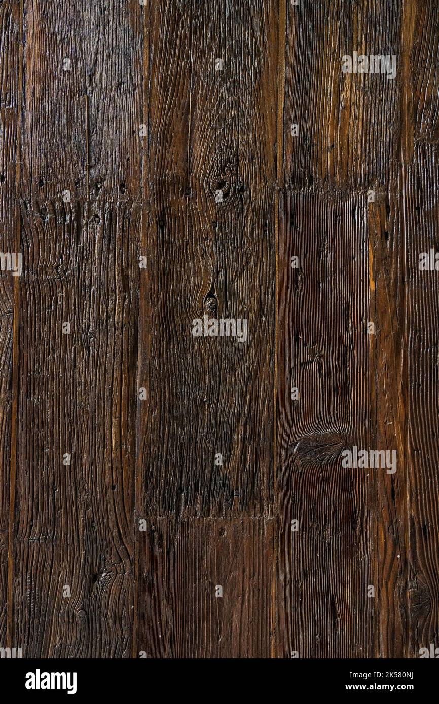 Wooden background texture surface. Rustic Brown Weathered Wood Stock ...